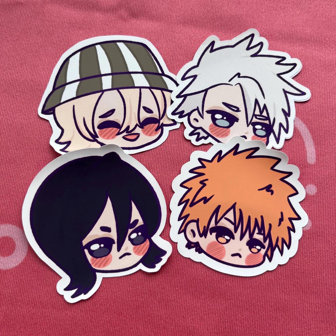 Anime Chibi Spirit Hunters Sticker Pack - Etsy