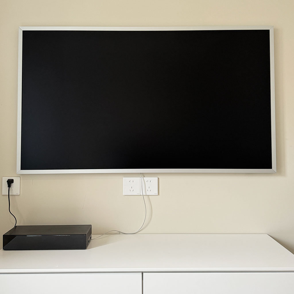 Sangsung Frame TV Handmade Bezel ,brushed Silver TV Frame, Frame Tv ...