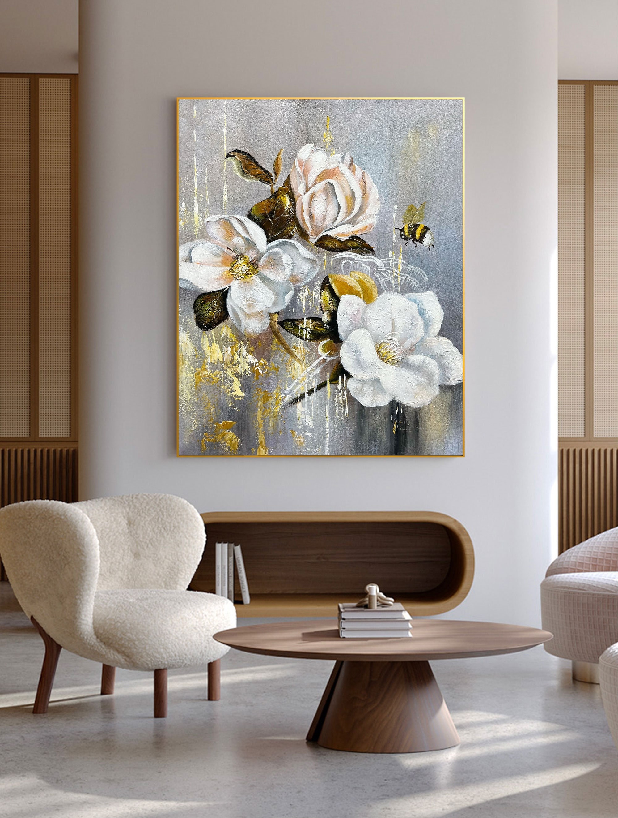 Large Flower Wall Art