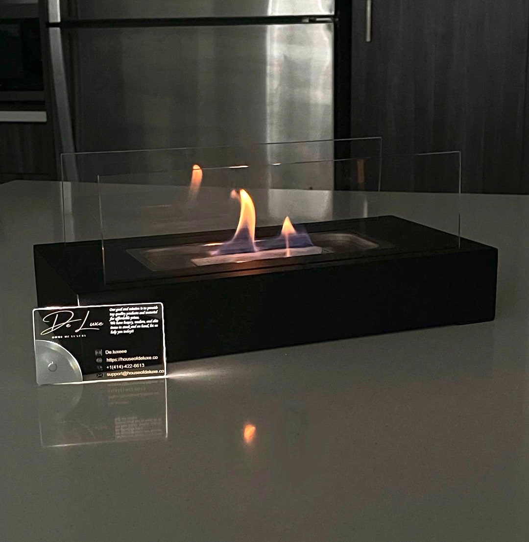 Luxury Table Top Fireplace - Etsy