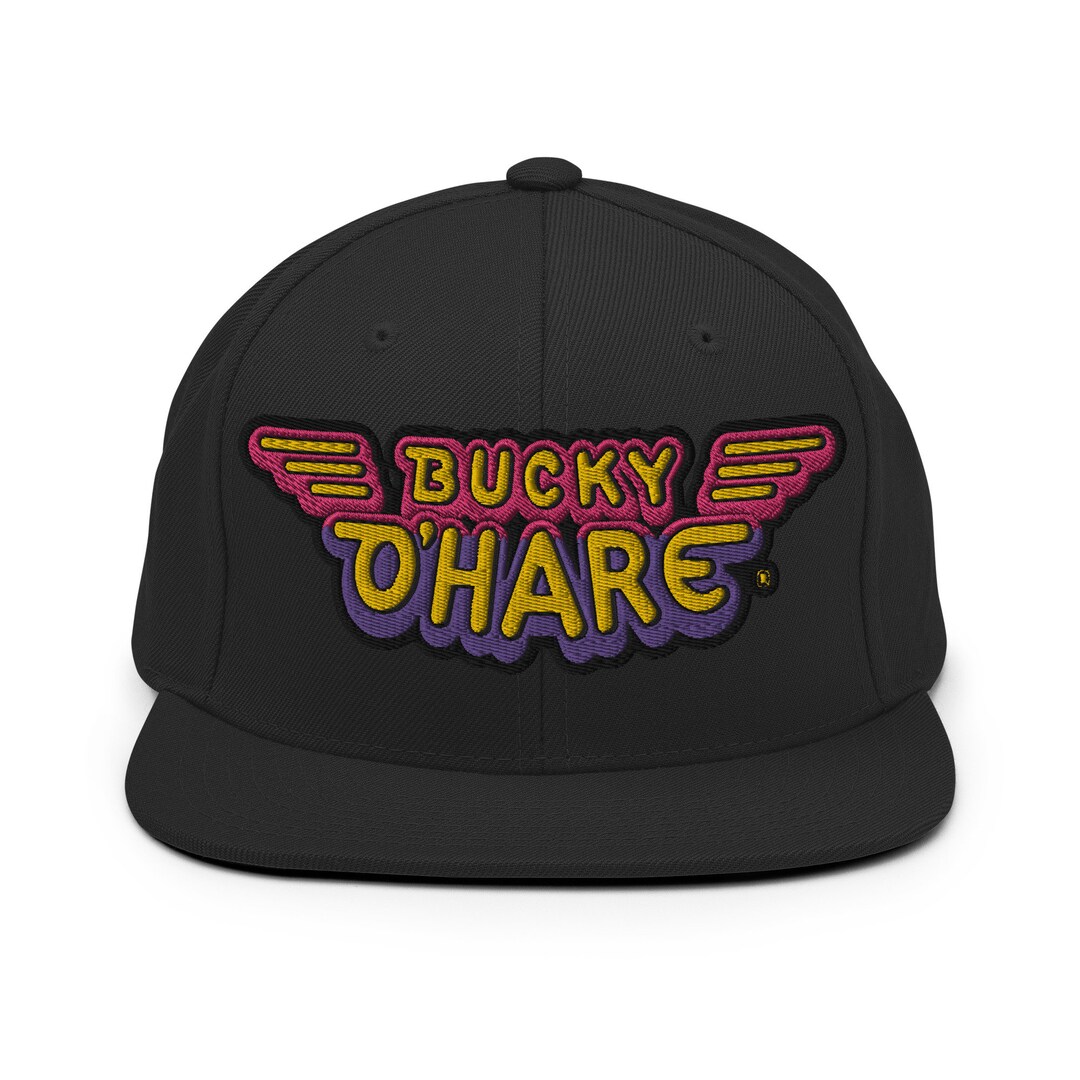 Bucky Ohare NES Logo Retro Style Embroidered Snapback Hat Cap Perfect ...