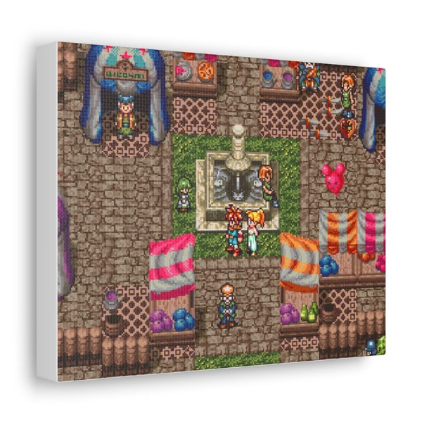 Chrono Trigger Painting Pixel Art - Etsy