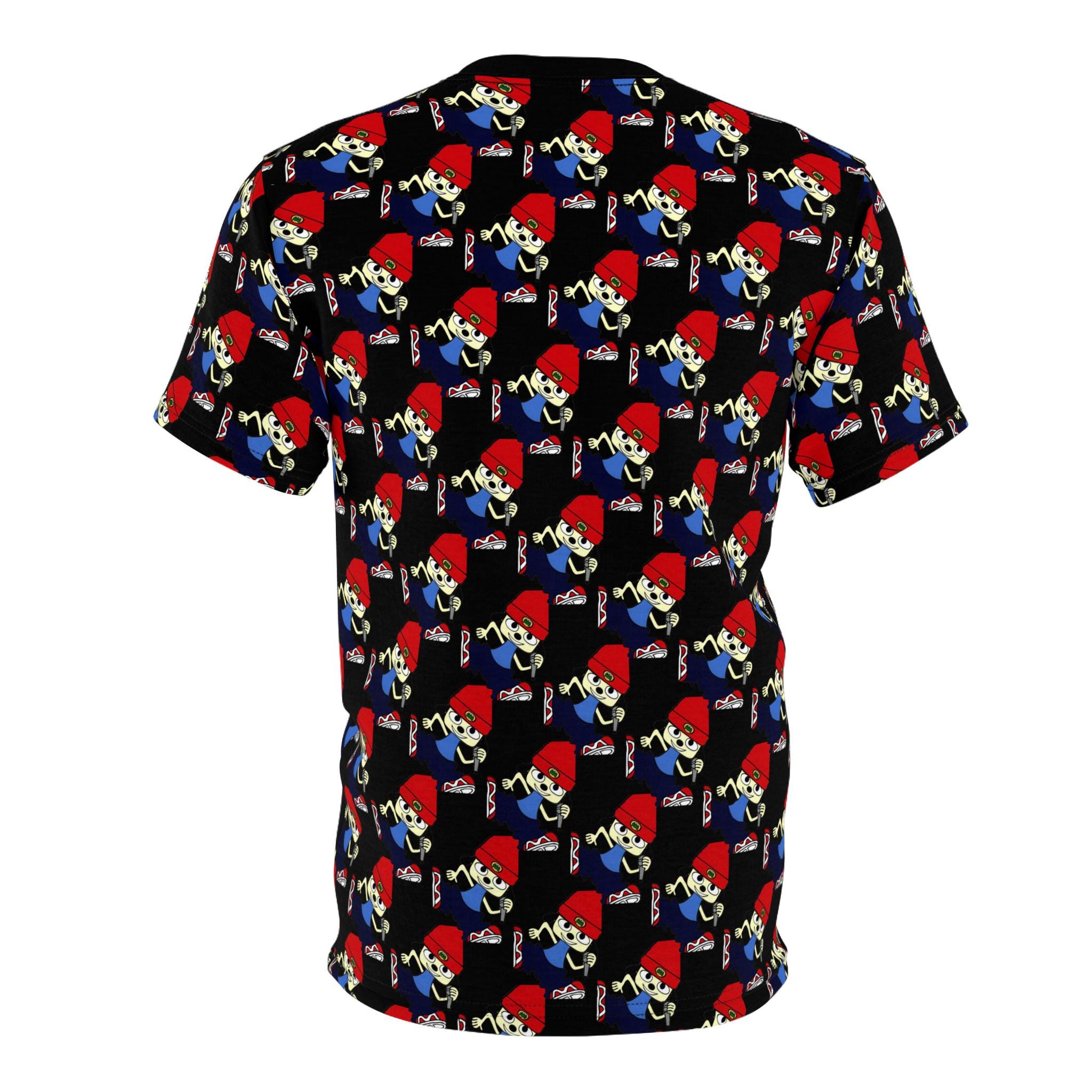 Parappa the Rapper PS1 All Over Print Retro Style Unisex Polyester Tee ...