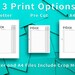 A5 Wide PRINTABLE GTD Inbox Planner Insert PDF File - Etsy