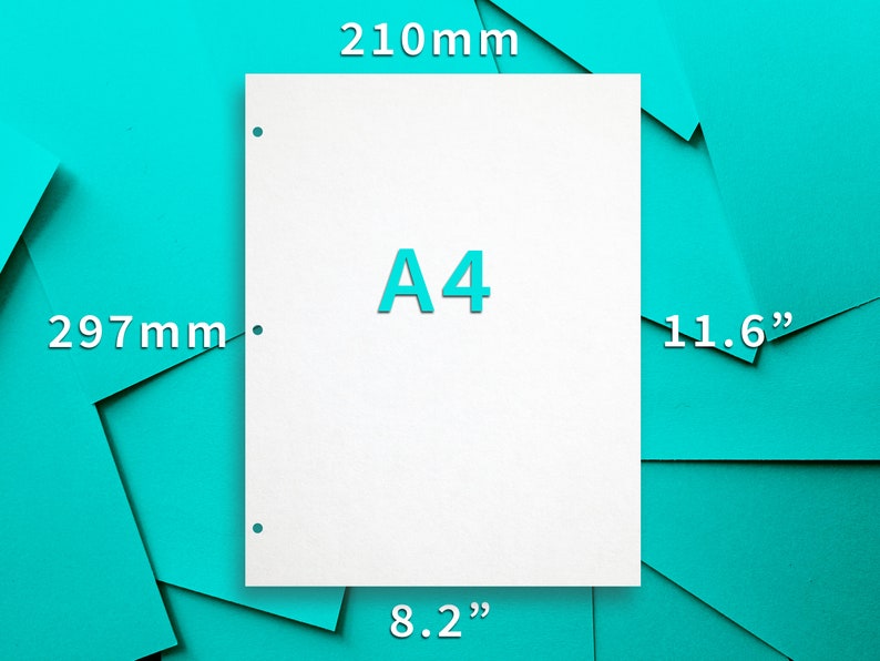 A4 GTD Inbox Printable Planner Insert PDF File - Etsy