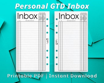 Personal Gtd Inbox - Etsy