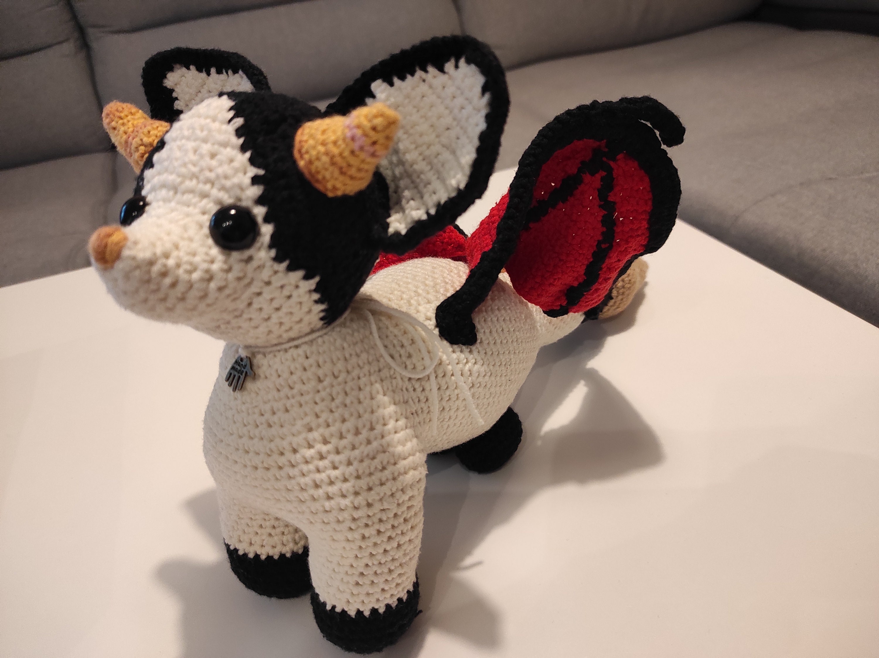 A Crocheted Bat Dragon Roblox Adopt Me Pets Mascot - Etsy Ireland