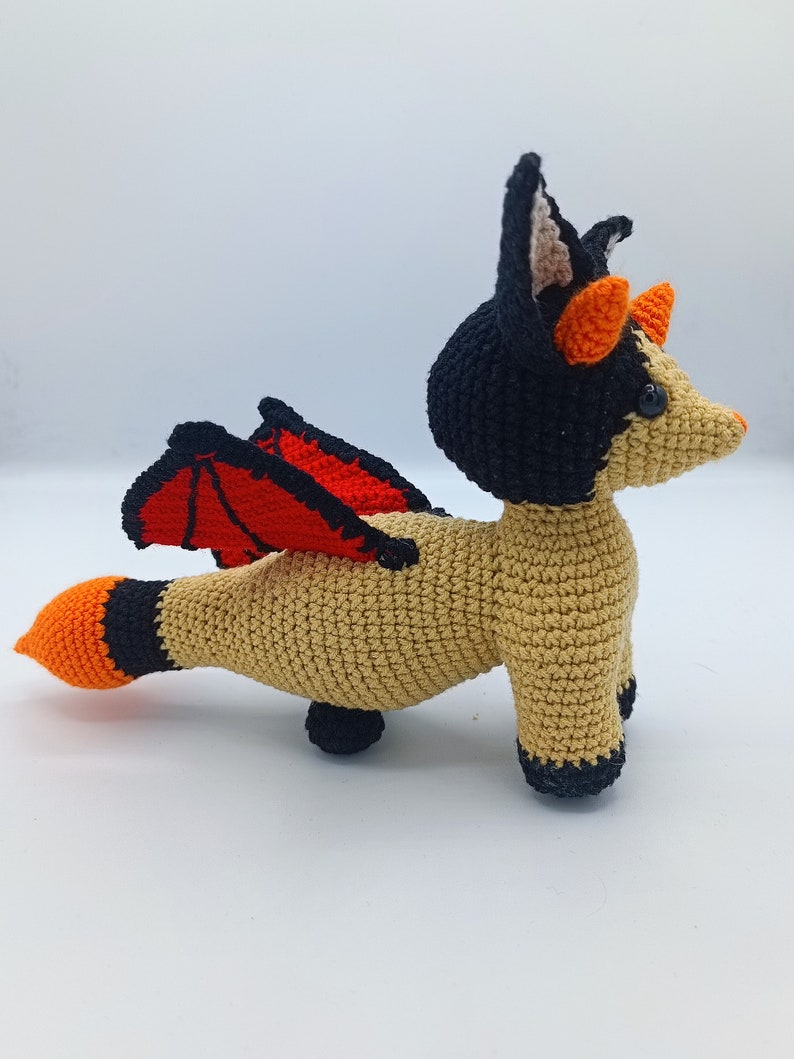 A Crocheted Bat Dragon Roblox Adopt Me Pets Mascot - Etsy Australia