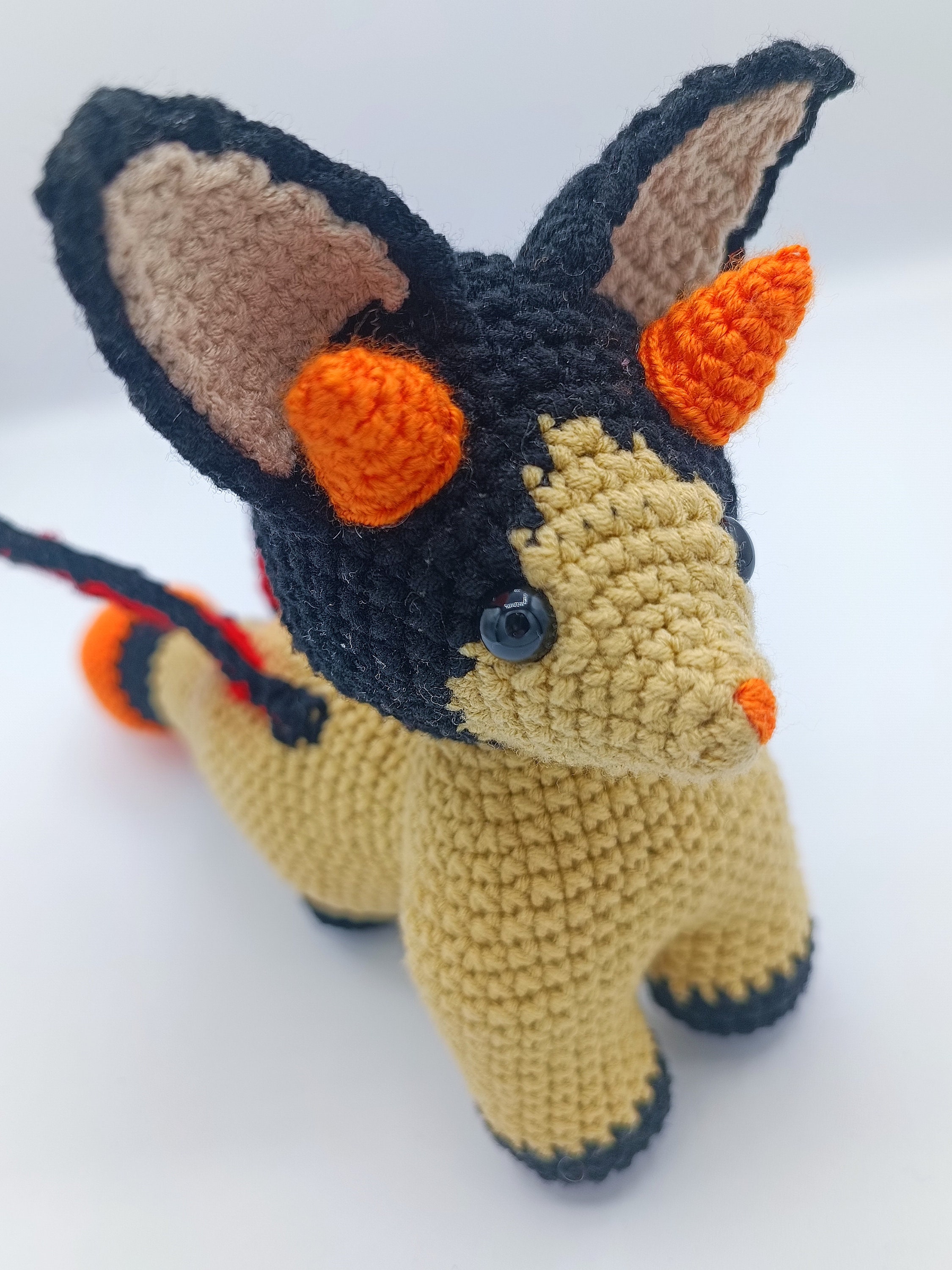 A Crocheted Bat Dragon Roblox Adopt Me Pets Mascot - Etsy UK