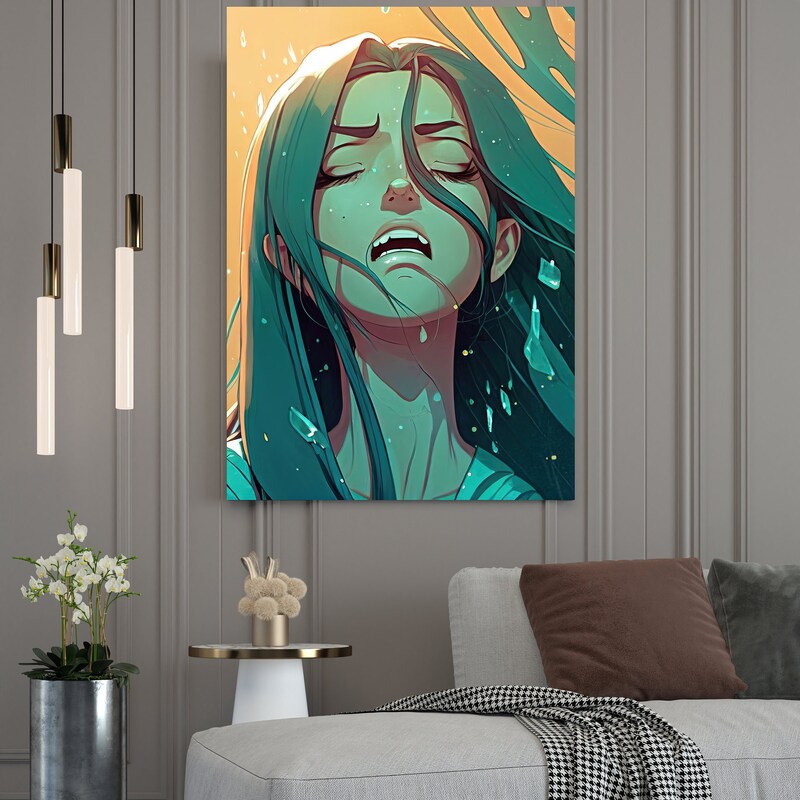 Sad Girl Fantasy Art - Etsy