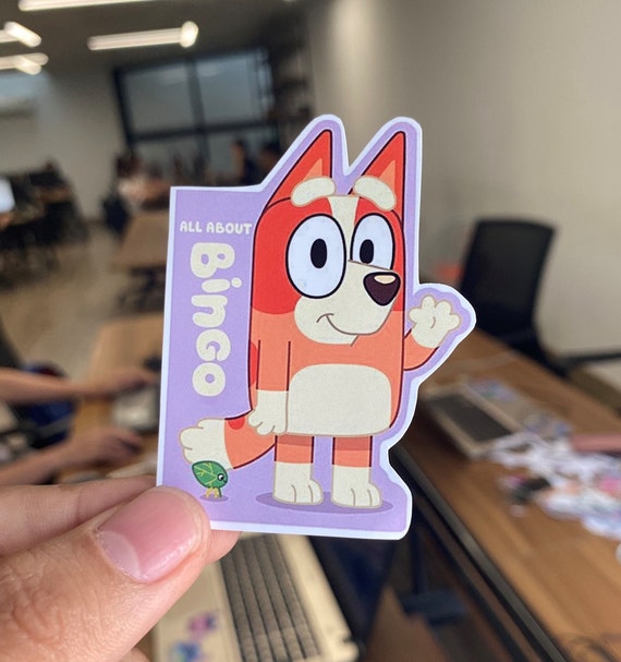 Bluey Vinyl Decal Sticker Bluey Funny Bluey Sticker for - Etsy