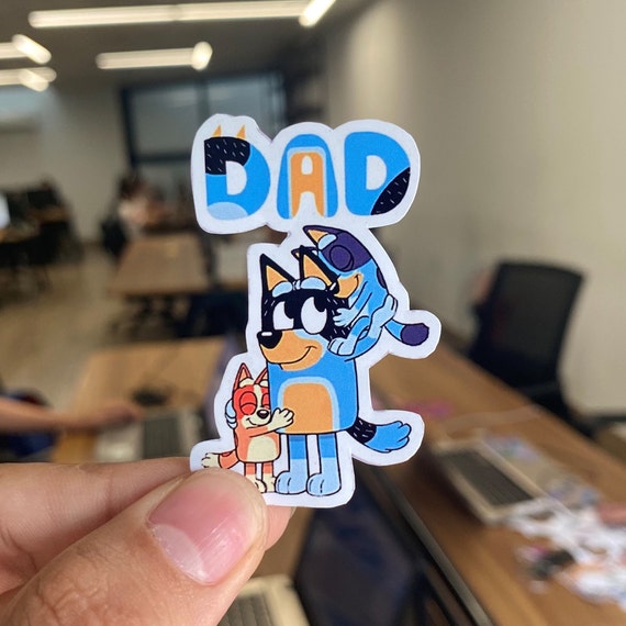Bluey Vinyl Decal Sticker Bluey Funny Bluey Sticker for - Etsy UK