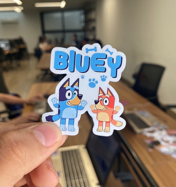 Bluey Vinyl Decal Sticker Bluey Funny Bluey Sticker for - Etsy