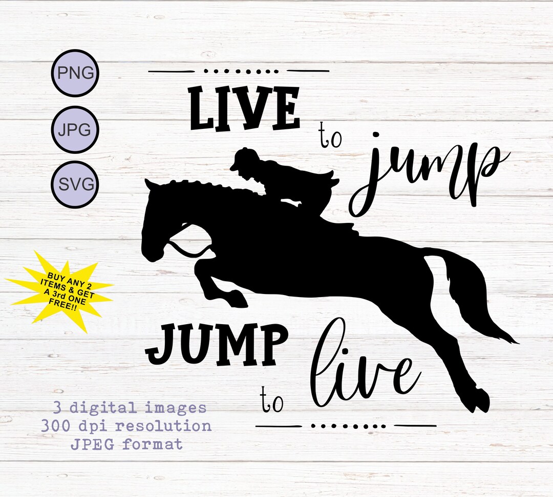 Horse Jumping Svg.cricut Svg File.gymkhana Template Svg.clipart Show ...
