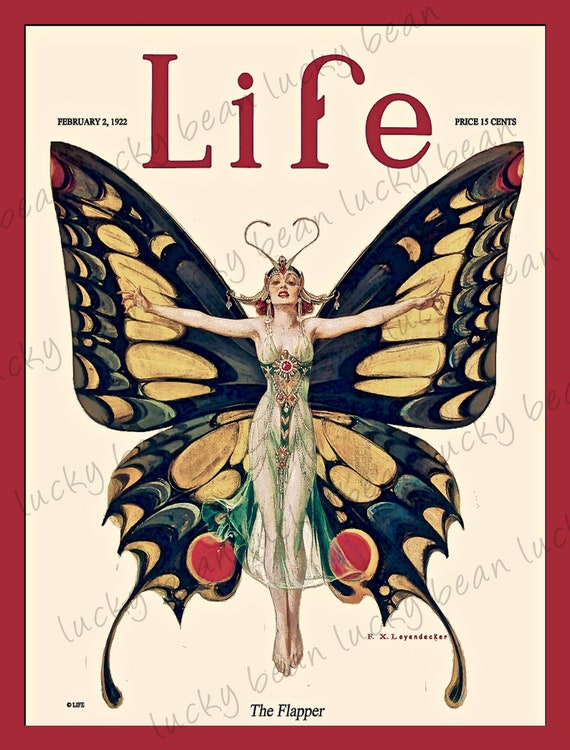 Revista Life Cobre Decada De 1920