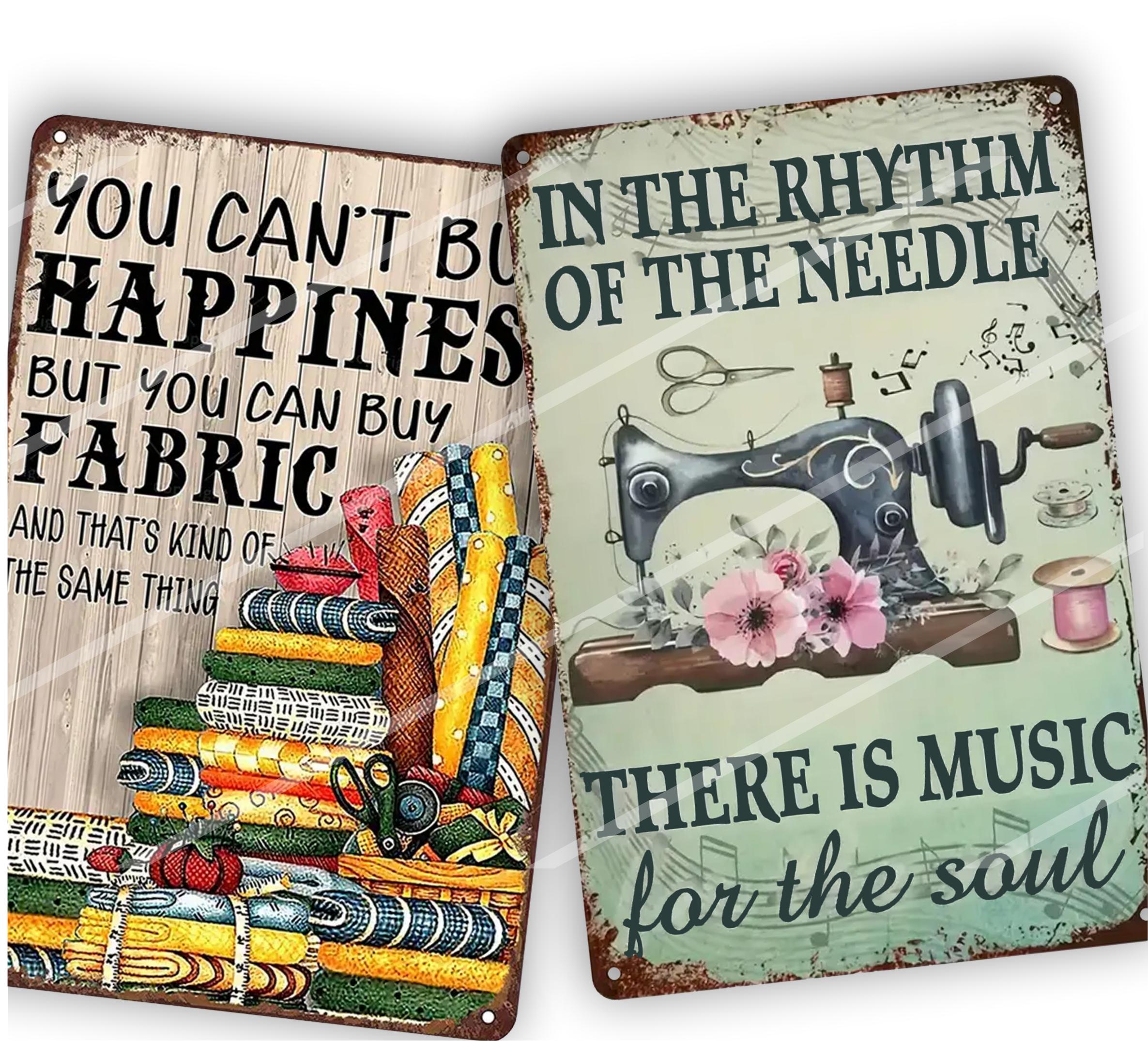 Vintage Sewing Machine Wall Art.retro Craft Room Decor.antique Sewing ...