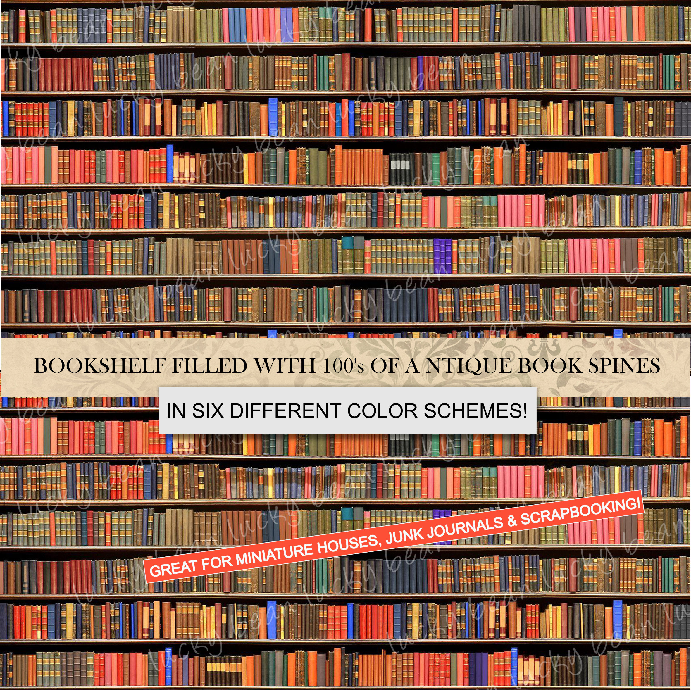 Antique Book Spines.ornate Book Cover.old Book,bookshelf Wallpaper.book ...