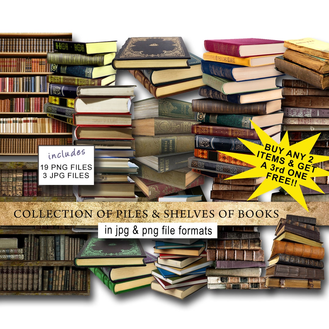 Pile di libri. Scaffale di libri. Libri antichi. Pila di libri, vecchi ...