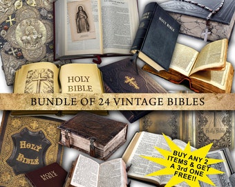 Antique Bible Cover Template - Etsy