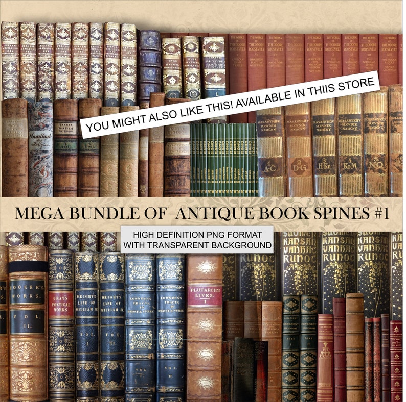 Antique Book Spines.ornate Book Cover.old Book,book Wallpaper.book ...