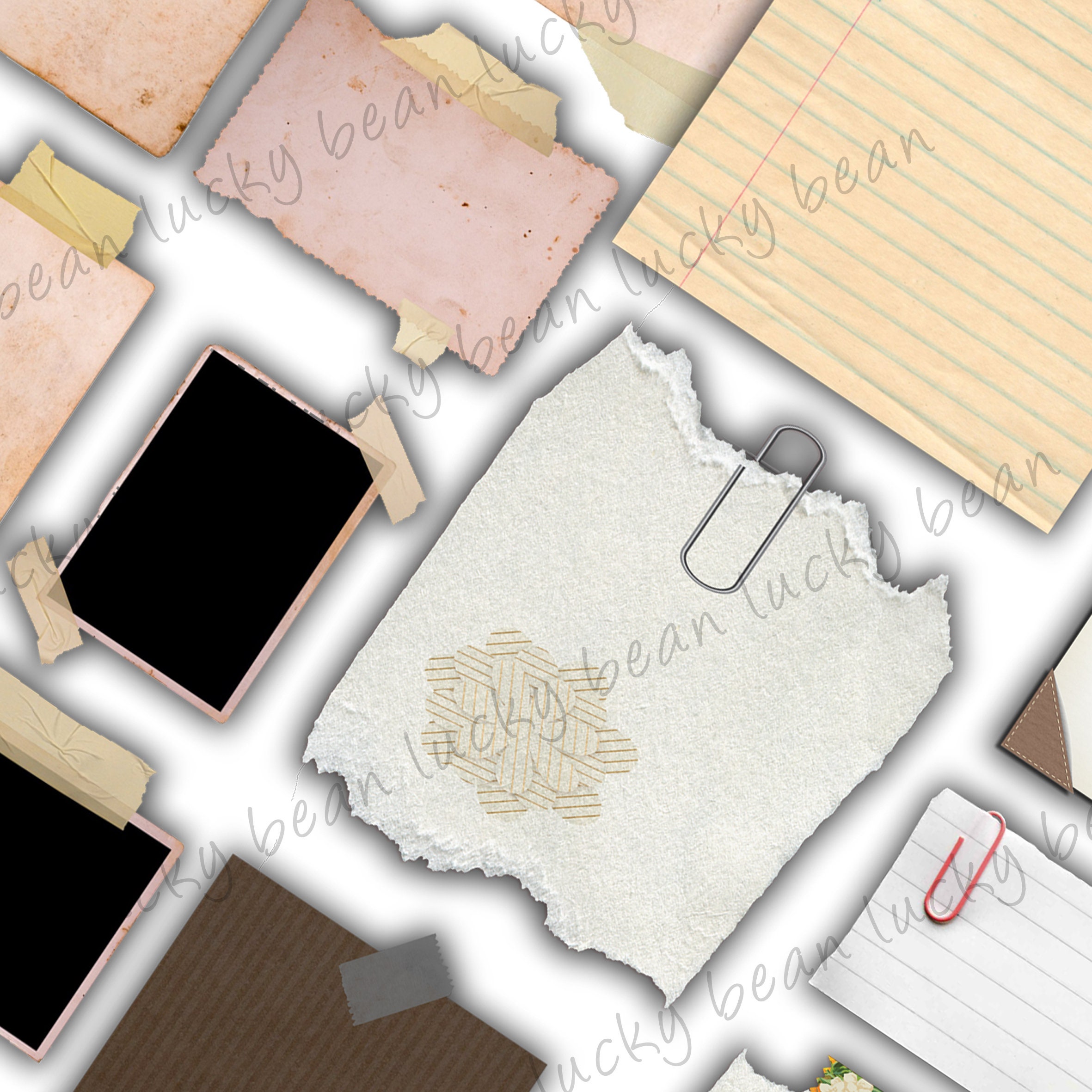 Blank Post It Notes.pin Board Paper.chalkboard Memo Paper.sticky Notes ...