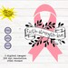 Breast Cancer Awareness Ribbon Svg. Cancer Survivor Vector Clipart ...