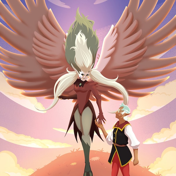 Raine and Eda Print - Etsy