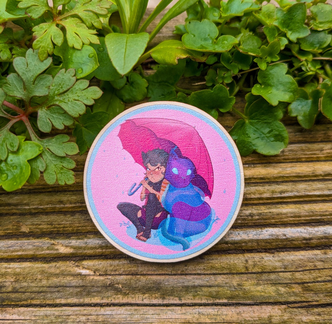 Catra and Melog Wooden Pin | Shera SPOP Pin | Eco Pin - Etsy Canada