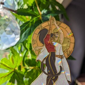 Catradora Glitter Enamel Pin Shera Pin Catra Adora Hard Enamel - Etsy