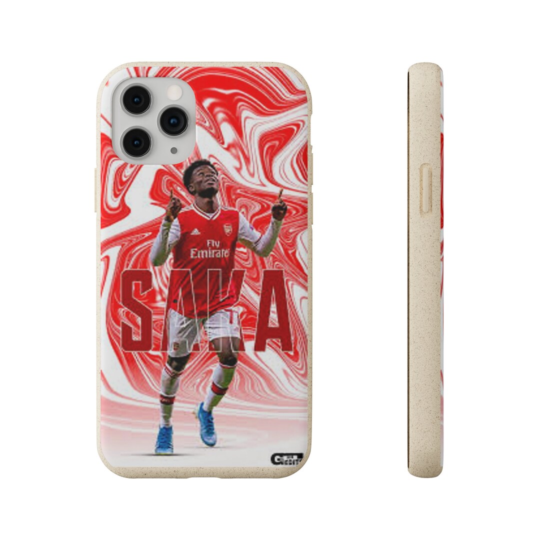 Arsenal Football Club Star Boy Saka Biodegradable Cases - Etsy