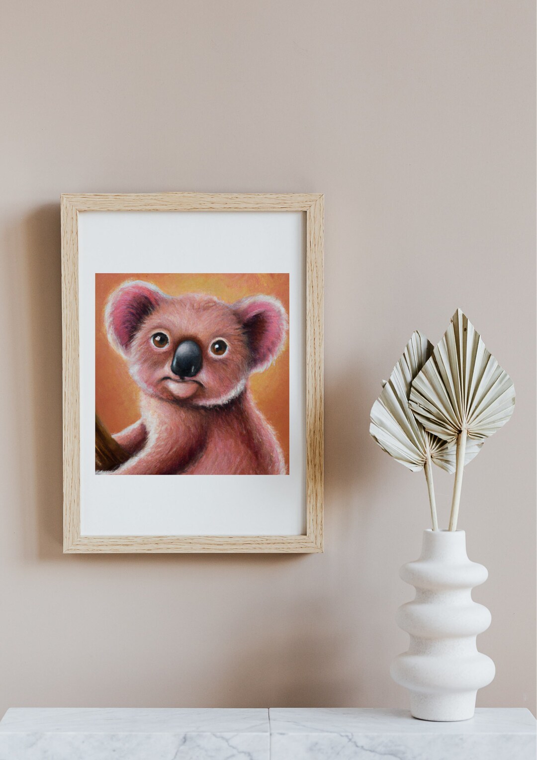 Baby Koala Print, Koala Bear Print, Children's Room Animals, Baby Koala ...