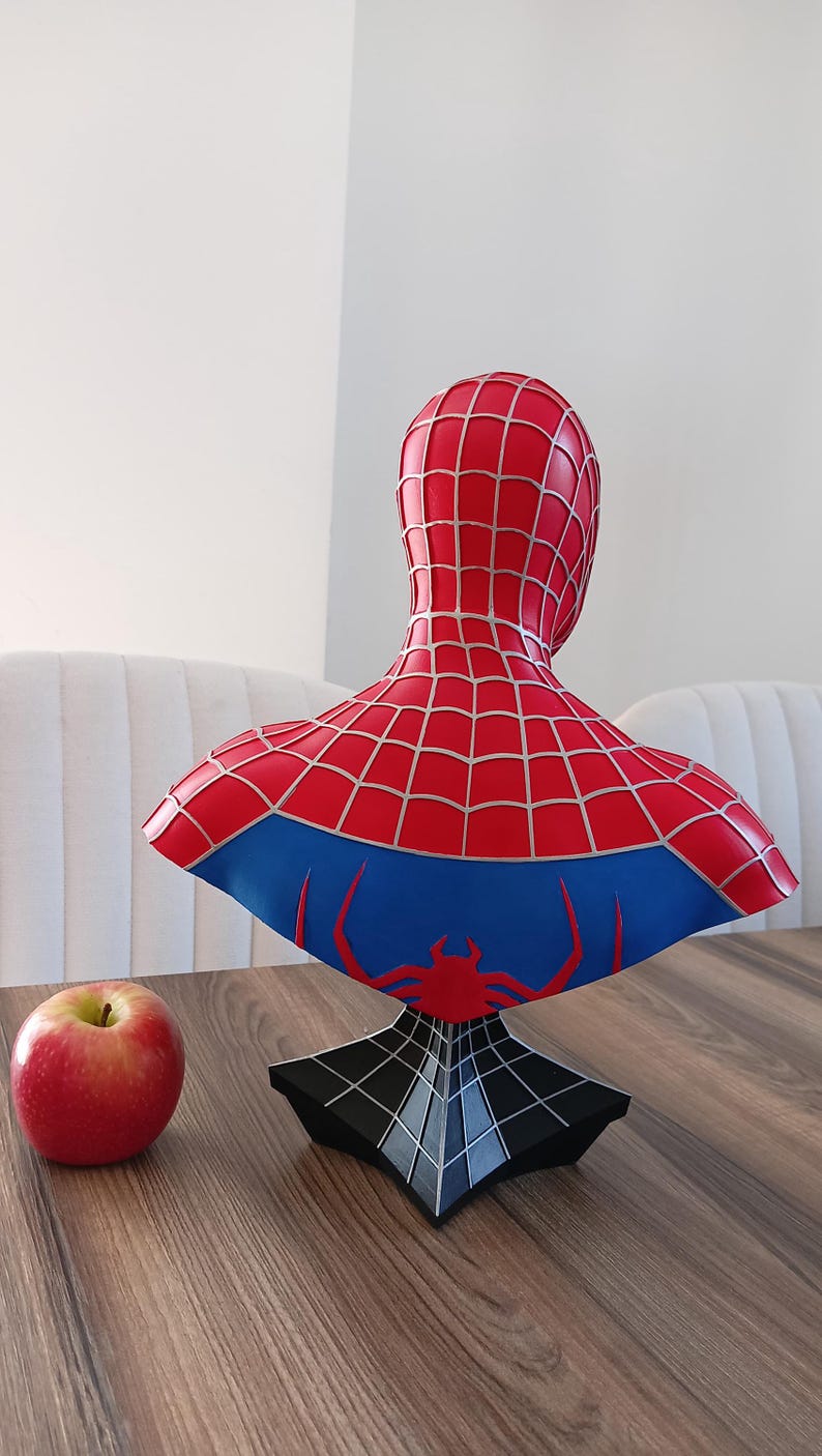 Busto de Spiderman de Tobey Maguire, modelo 3D STL - Etsy México
