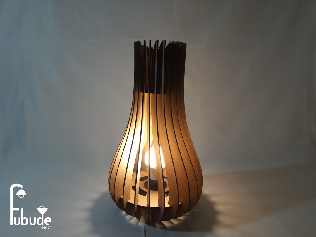 CASTOR Wooden Table Lamp Dim Lamp Wooden Floor Lamp - Etsy