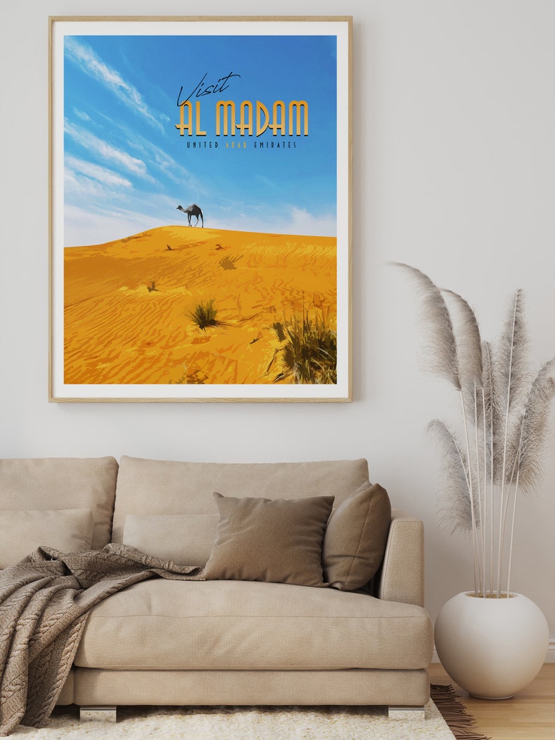 Al Madam, UAE | Retro - Art Deco - Digital Prints - Travel Photography ...