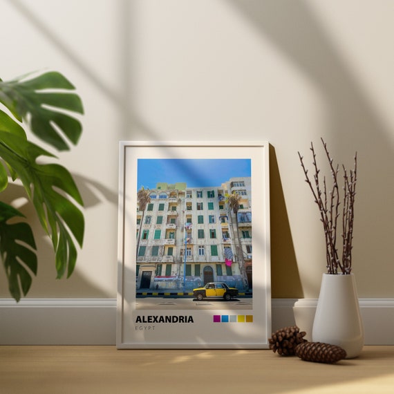 Alexandria Egypt Colour Palette Digital Prints Travel - Etsy