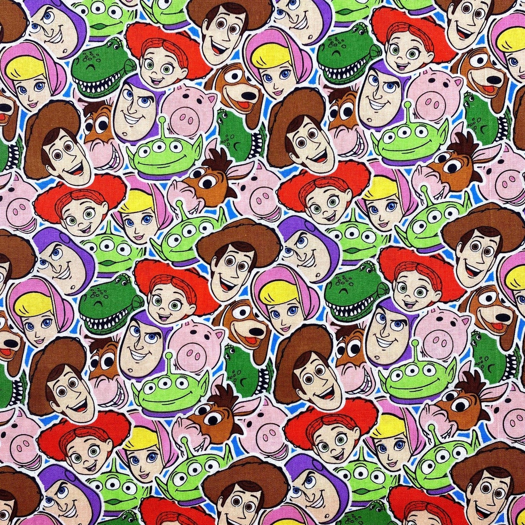 Toy Story Fabric - Etsy
