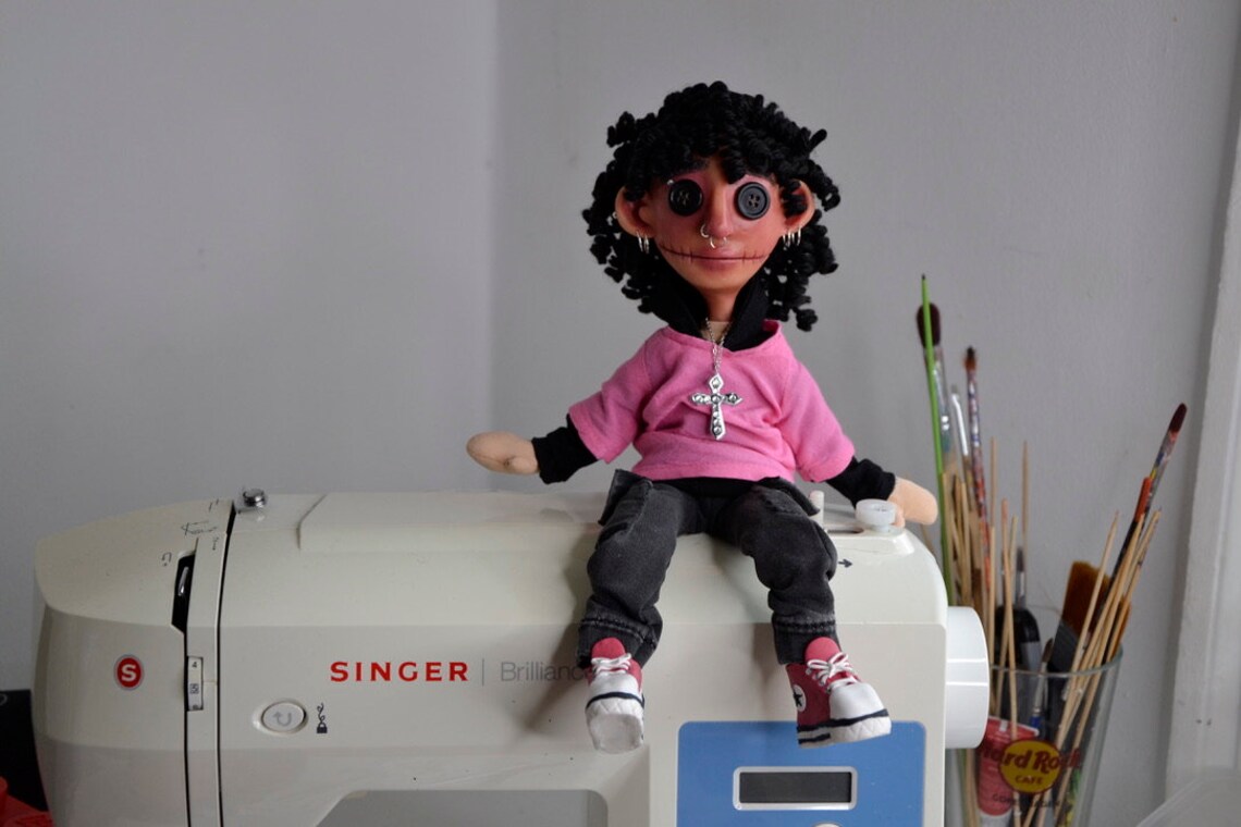 Personalized Doll Coraline Inspired Doll Mini Me - Etsy