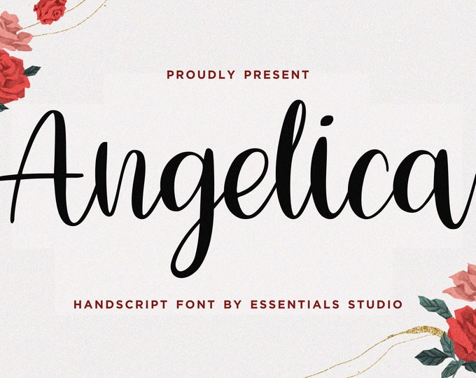 Rome Font, Script Font, Cursive Font, Handwritten Font, Calligraphy Font,modern,font for Cricut ...