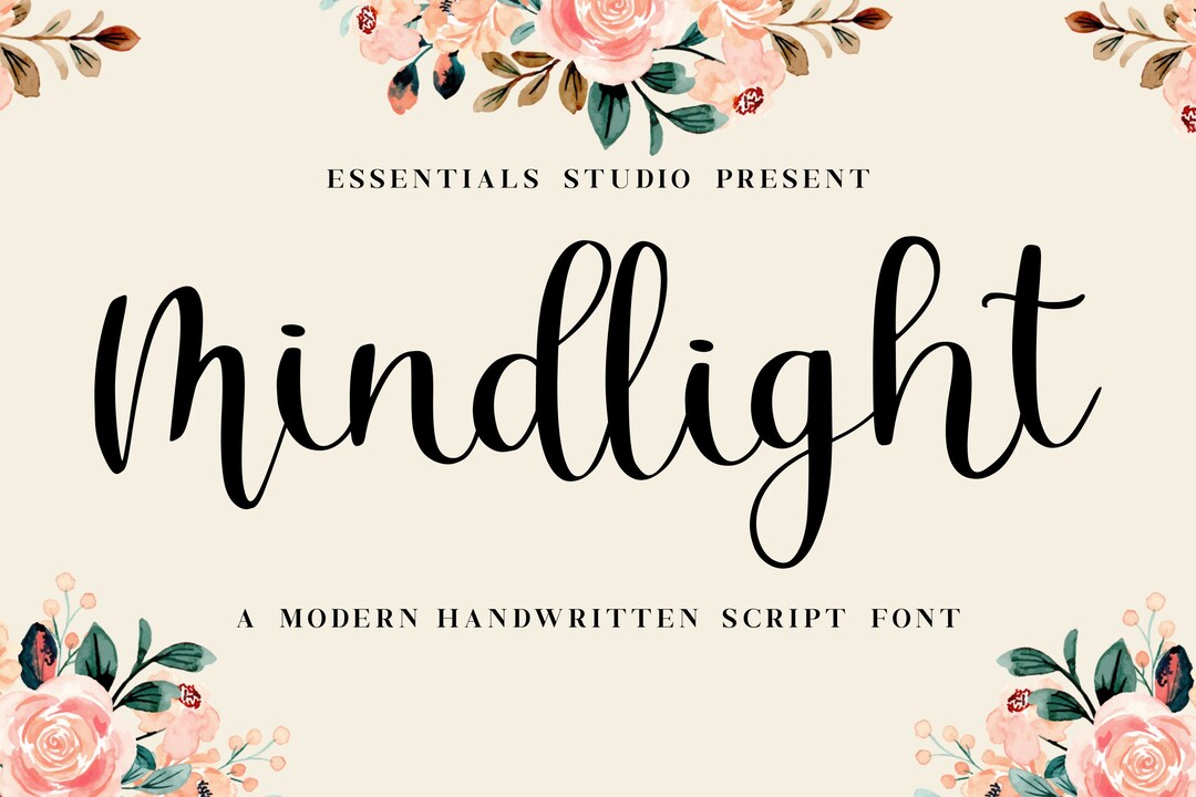 Beautiful Script Font, Crafting Font, Calligraphy Font, Fonts for ...