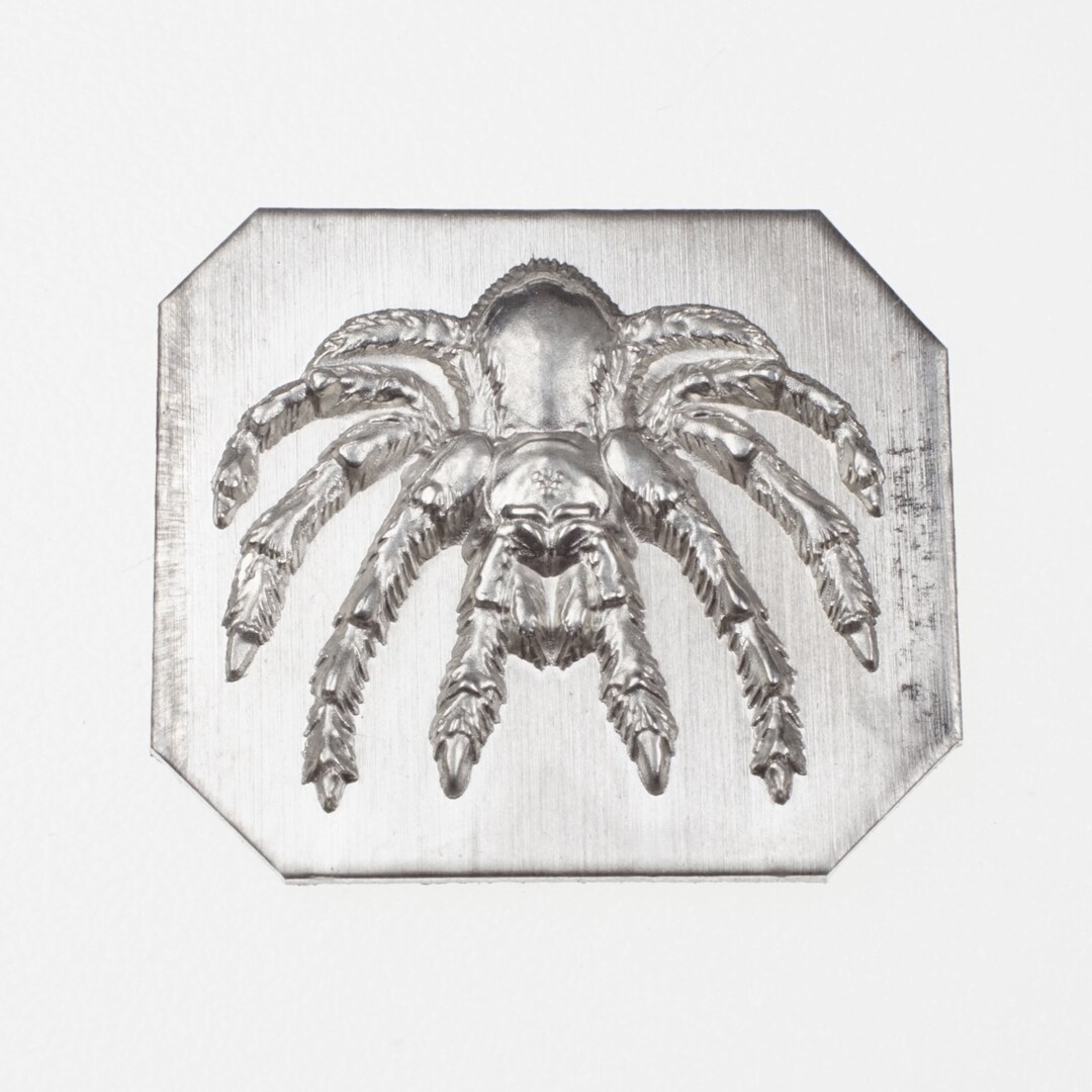 Gemina Tarantula Spider Impression Die | Steel Shot Plate Jewelry ...