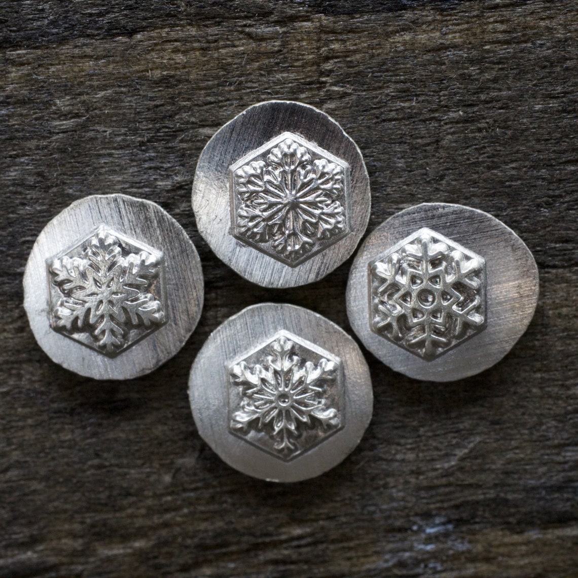 Gemina Mini Snowflakes Shot Plate Steel Shot Plates - Etsy