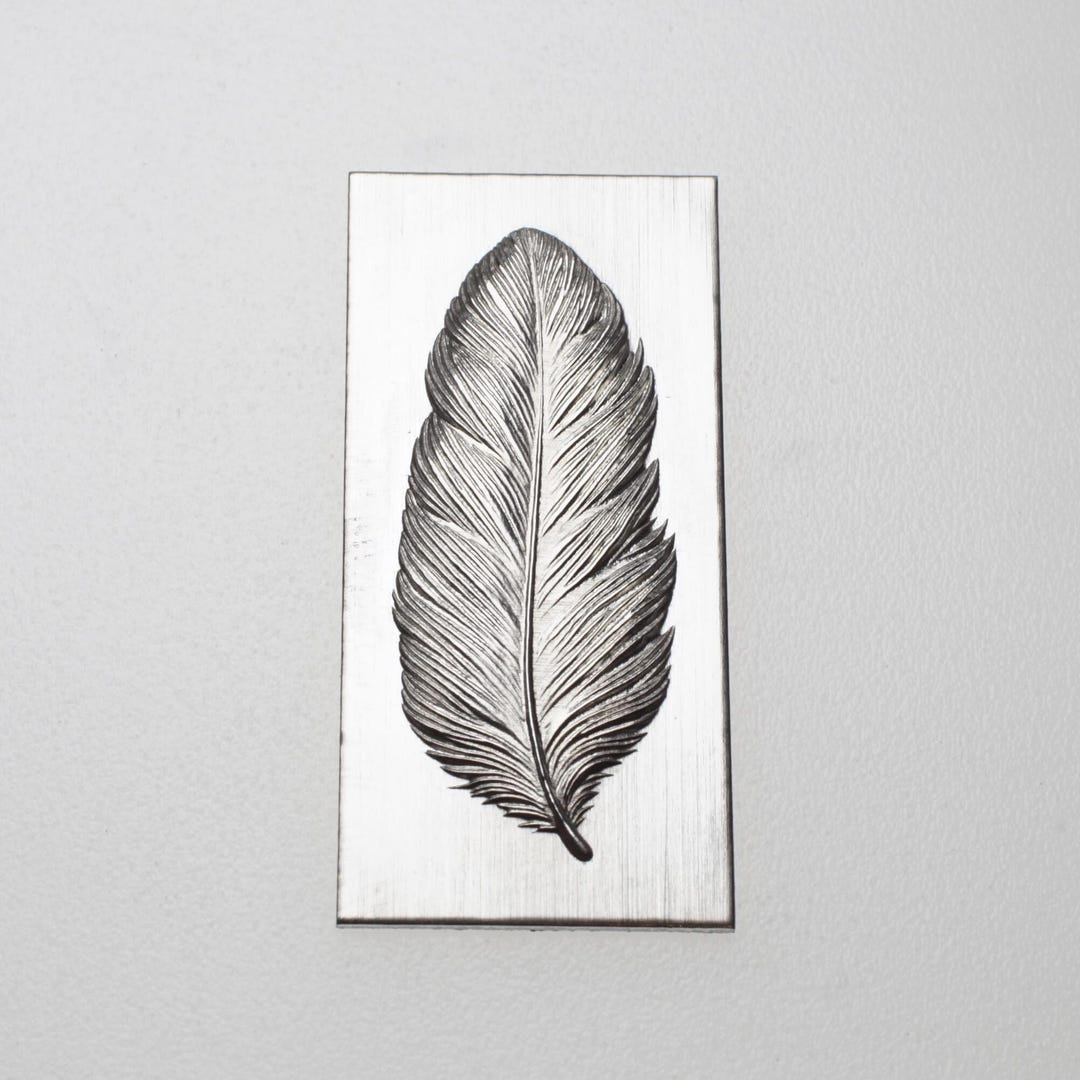 Gemina Large Straight Feather Impression Die | Steel Shot Plate ...