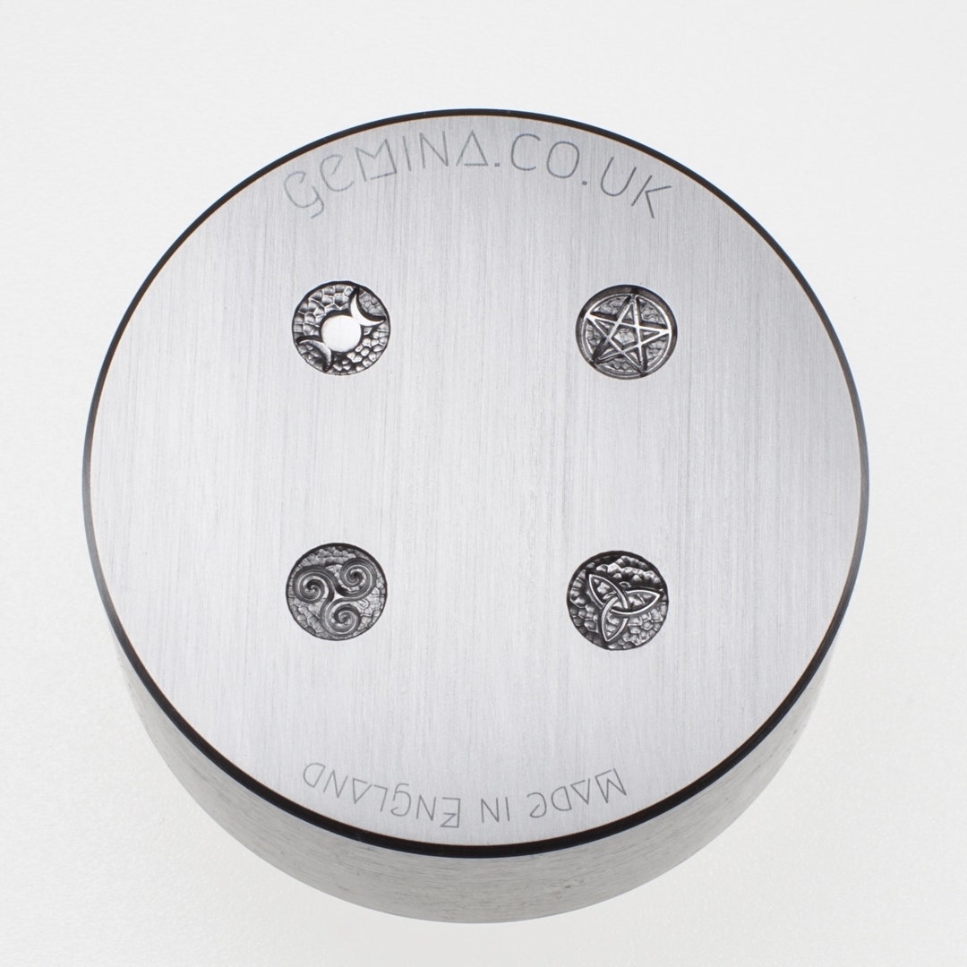Gemina Mini Wiccan Shot Plate | Steel Shot Plate | Jewellery Making ...