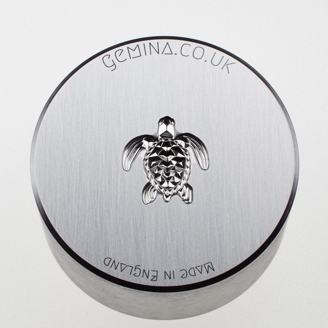 Gemina Facetted Turtle Impression Die Gemina Shot Plates Jewellery ...