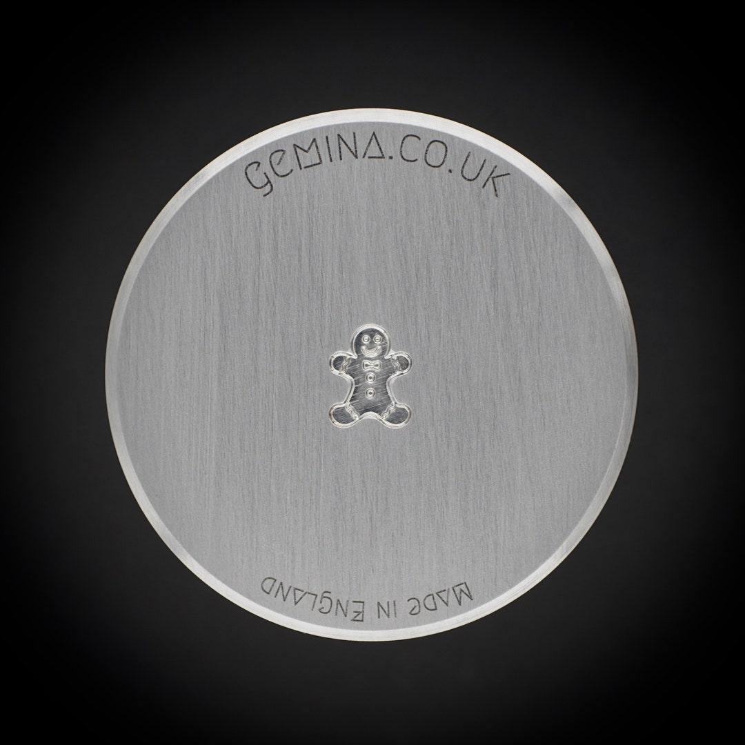 Gemina Small Gingerbread Man Shot Plate Steel Shot Plates - Etsy