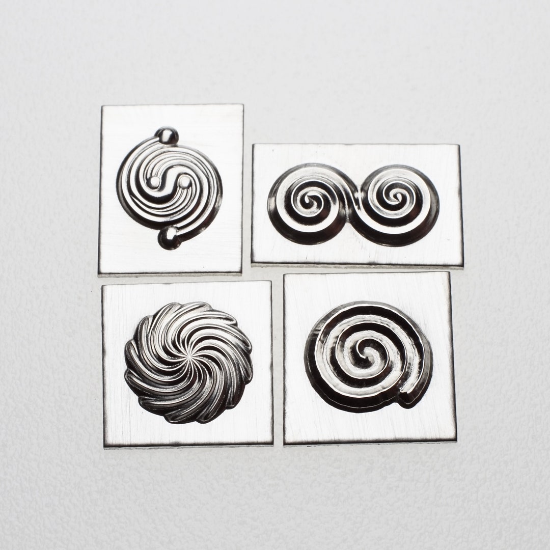 Gemina Mini Spirals Shot Plate | Steel Shot Plate | Jewellery Making ...