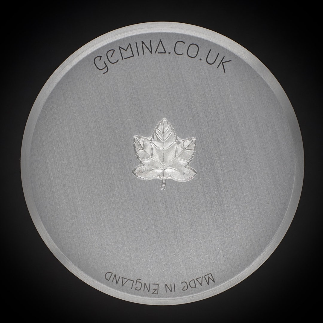 Gemina Maple Leaf Shot Plate | Steel Shot Plate | Gemina Jewelry Making ...