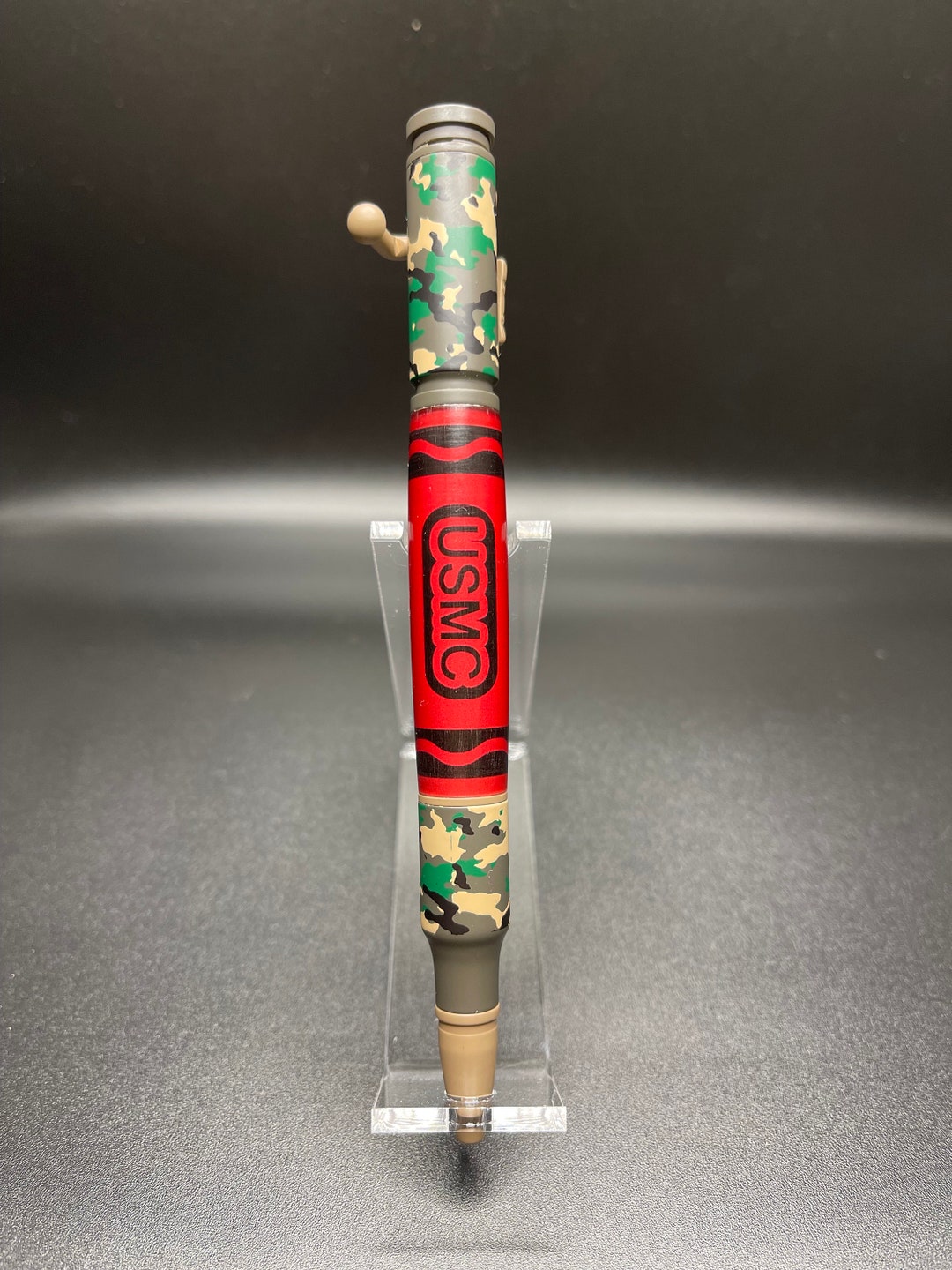 USMC Camo Bolt Action Pen - Etsy