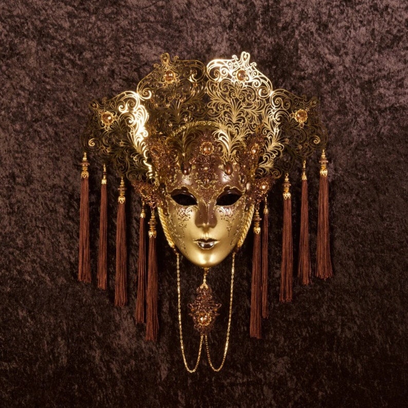 Venetian Mask Nefertiti Original Mask - Etsy