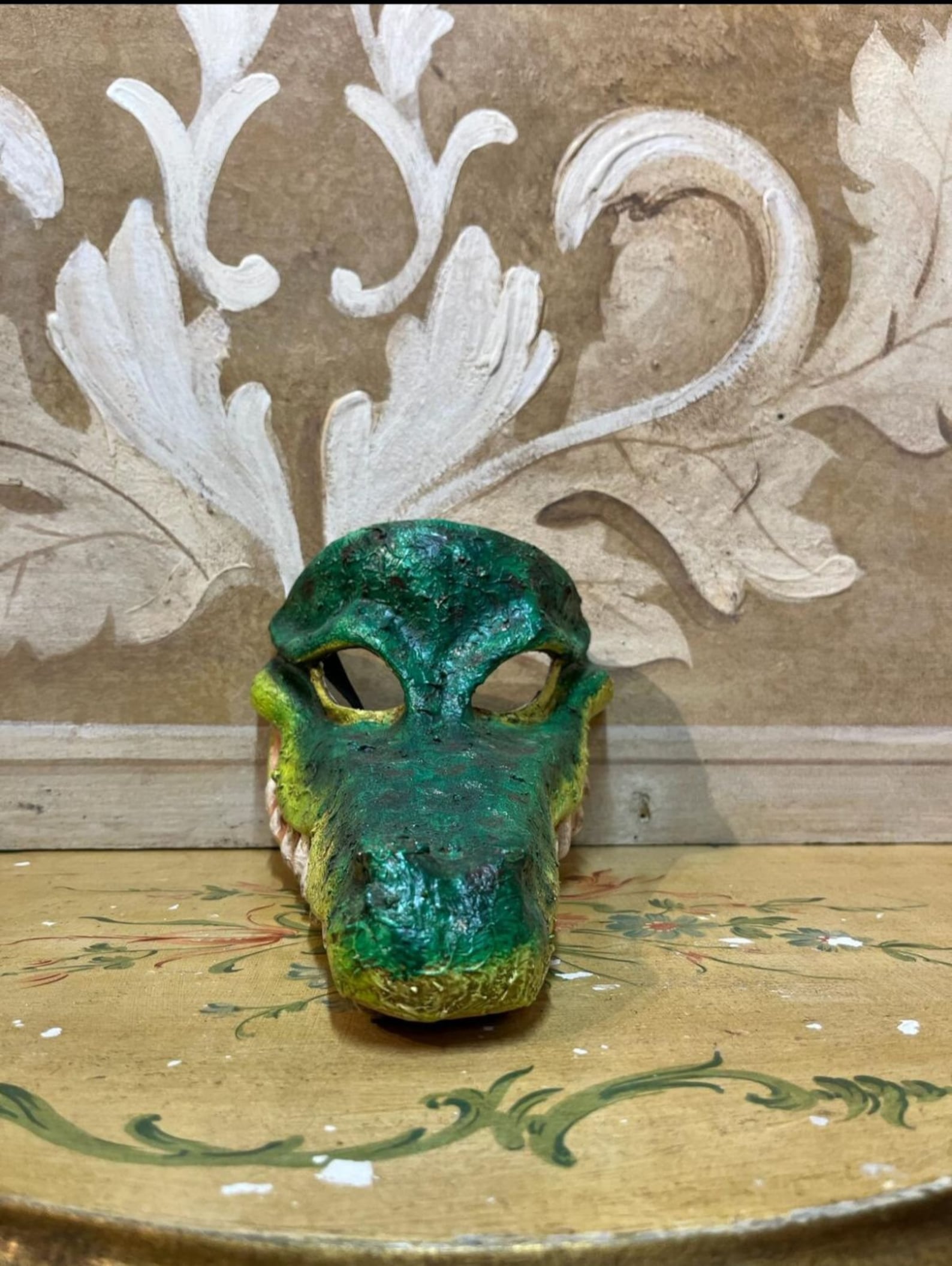 Venetian Mask, Crocodile Mask, Original Mask - Etsy